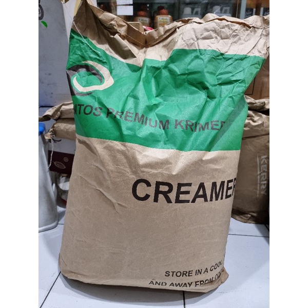 Jual Creamer Premium Krimer Bubuk Non Diary Merk Santos 500 gr | Shopee ...