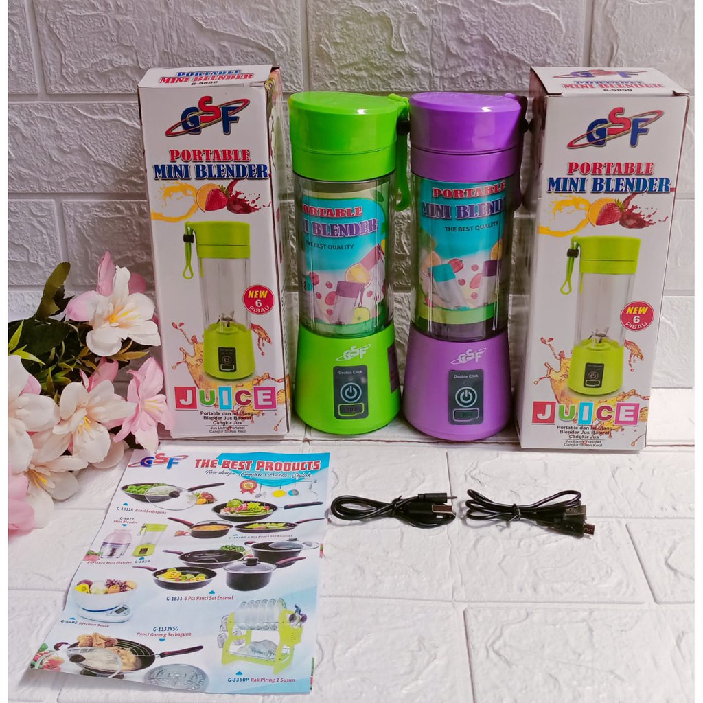 Jual BLENDER MINI PORTABLE V8 (VOTRE) | Shopee Indonesia