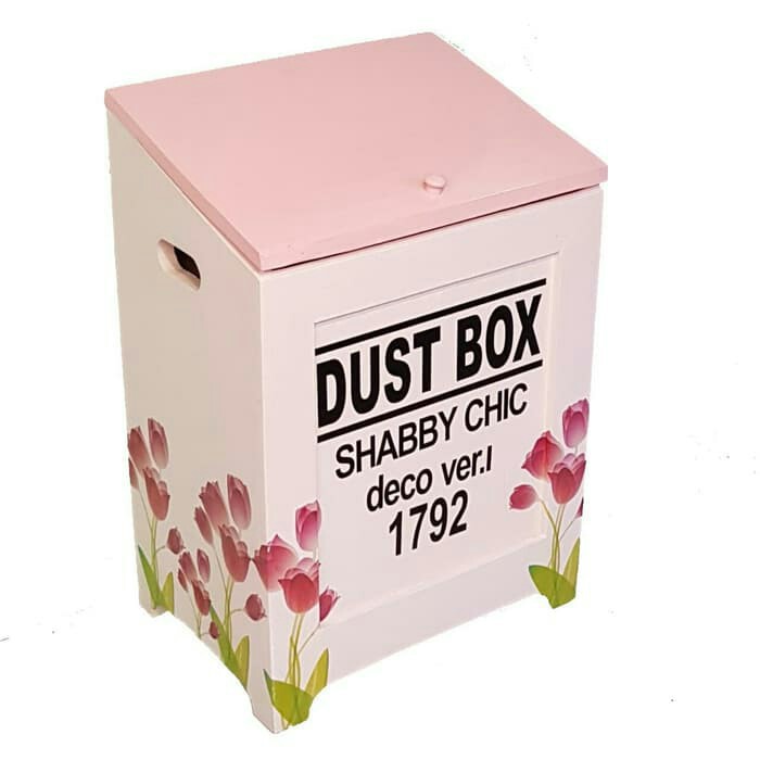 Jual Kotak Tempat Serbaguna Dust Box Besar Decoupage Hiasan Rumah ...