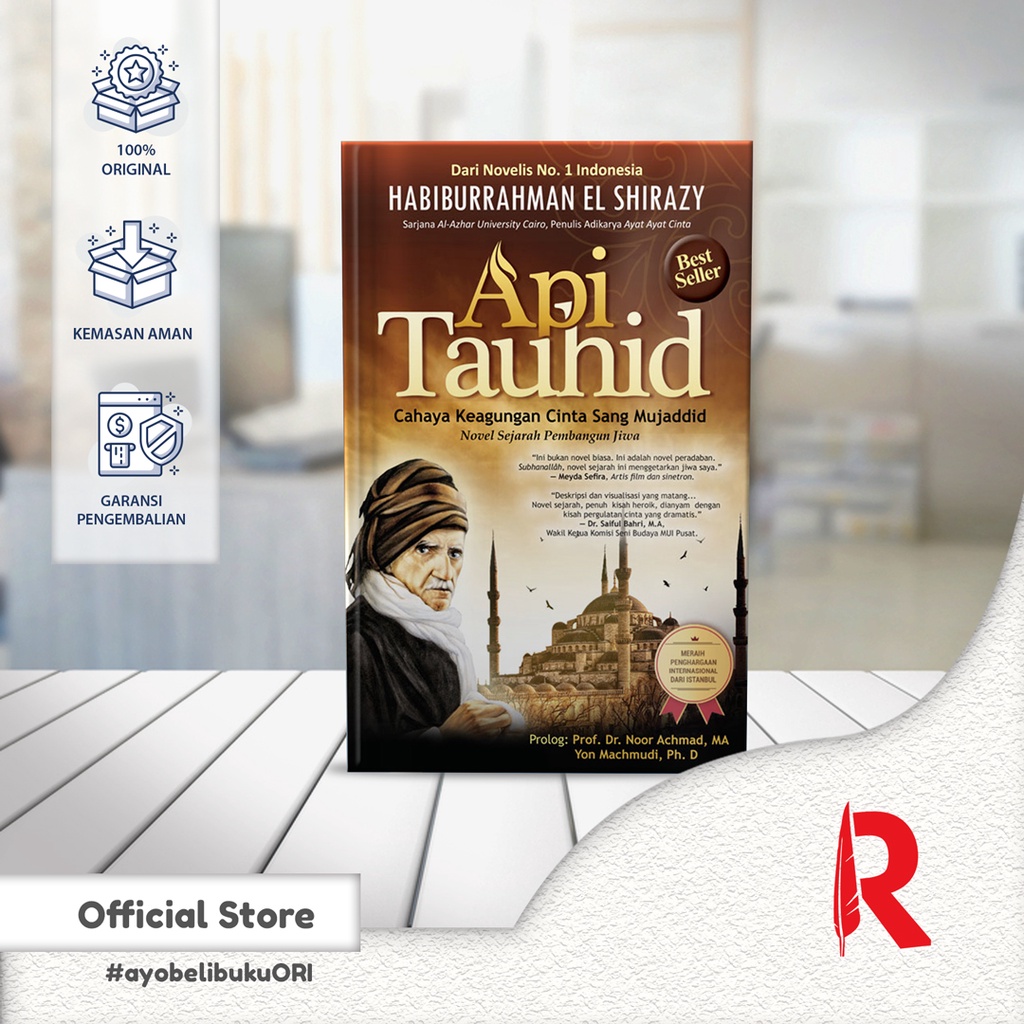 Jual Novel Islami - Api Tauhid - Habiburrahman el Shirazy - Republika ...