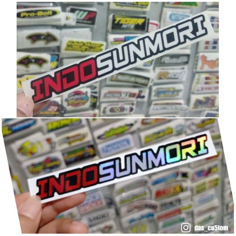 Jual sticker printing INDO SUNMORI | Shopee Indonesia