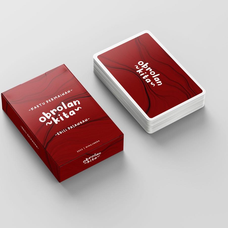 Jual kodeQ6c6B--Kartu Permainan Obrolan Kita - Edisi Pasangan - Kartu Pertanyaan Mirip Kartu ...