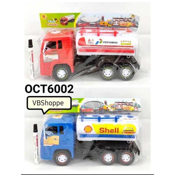 Jual JUMBO MAINAN TRUK PERTAMAXI PERTAMINA PERTAMINI FUEL BBM TANGKI ...