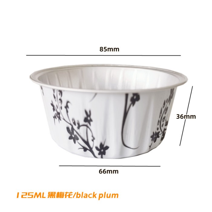 Jual Baking cup 125ml Cupcake Alumunium Foil Cups Tahan Panas BBQ ...