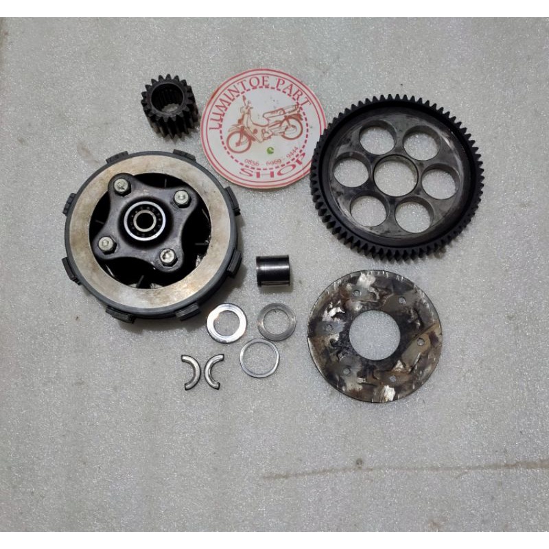Jual Rumah kampas prodo kopling dan gigi sekunder set bos kopling Honda win original | Shopee ...