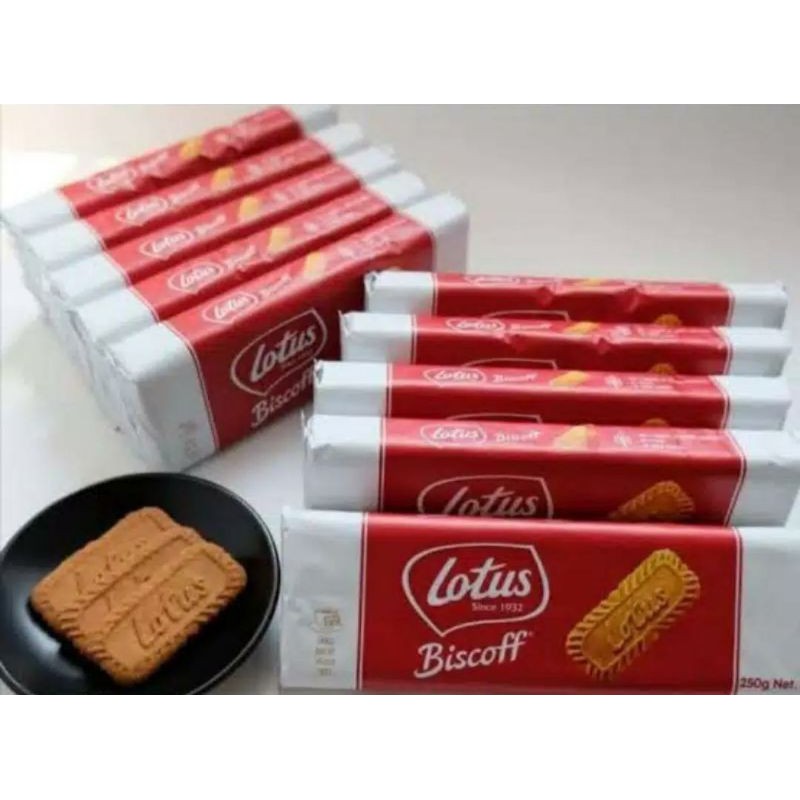 Jual Lotus Biscoff Biscuit, 250 gr ( Expired Aug 2021 ) | Shopee Indonesia