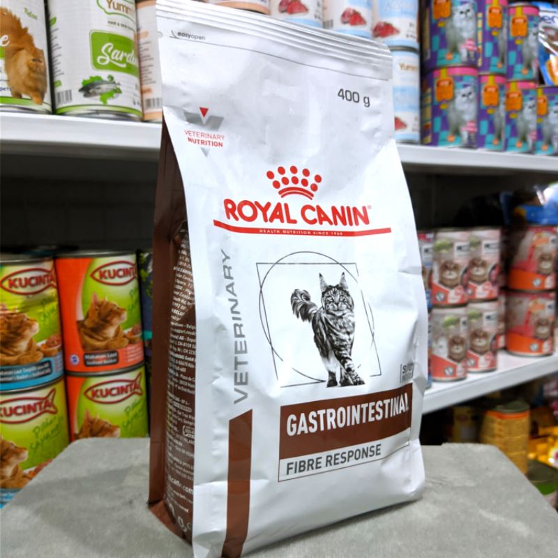 Jual royal canin gastro intestinal fibre response cat 400g | Shopee ...