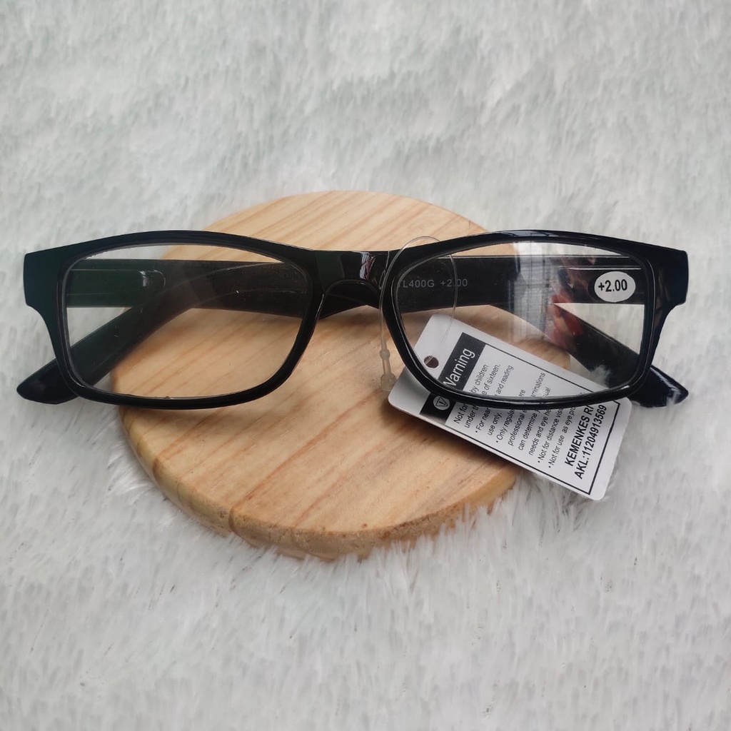 Jual COD Kacamata Baca plus Lensa Asli Kaca Anti Gores, Kacamata Baca ...
