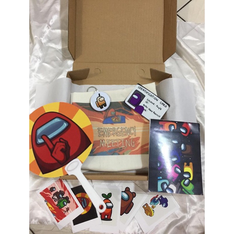 Jual Among us kit kado ulang tahun kado natal christmas gift kit ...
