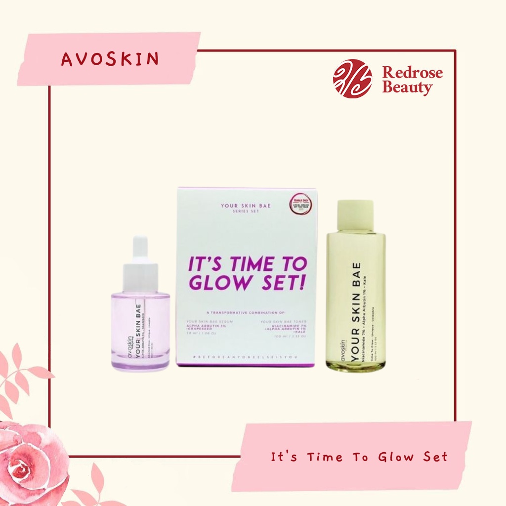 Jual Avoskin It's Time To Glow Series | Vitamin C Series | Teenage ...
