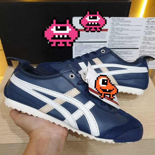 Jual Sepatu Jepang Terbaruu Navy Leather | Shopee Indonesia