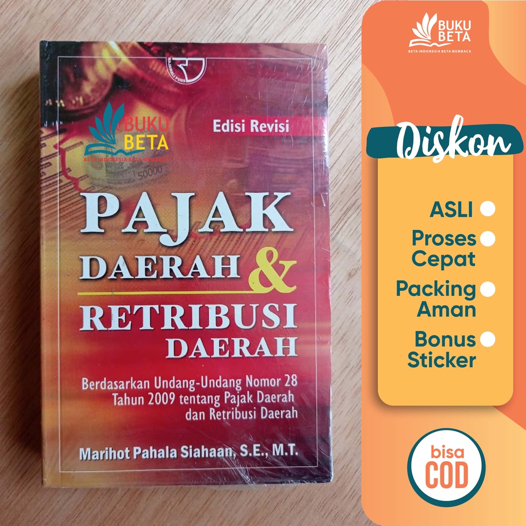 Jual Pajak Daerah dan Retribusi Daerah - Marihot P Siahaan | Shopee ... Jual Pajak Daerah dan Retribusi Daerah - Marihot P Siahaan | Shopee ...