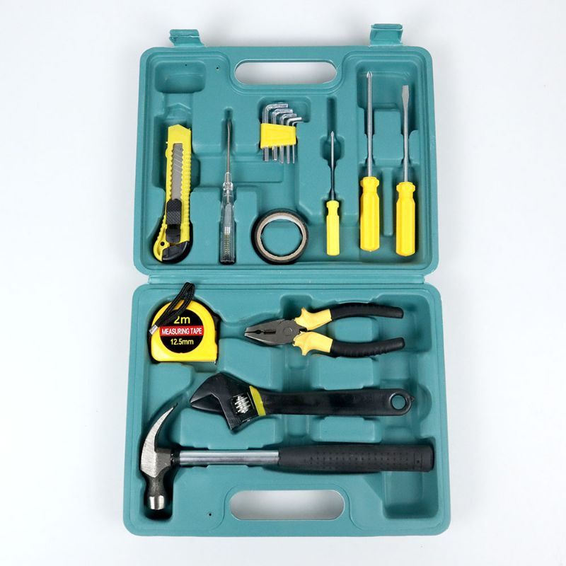 Jual Alat Set Perkakas Palu Tang Obeng Kunci Pas Cutter - YL-8016 ...