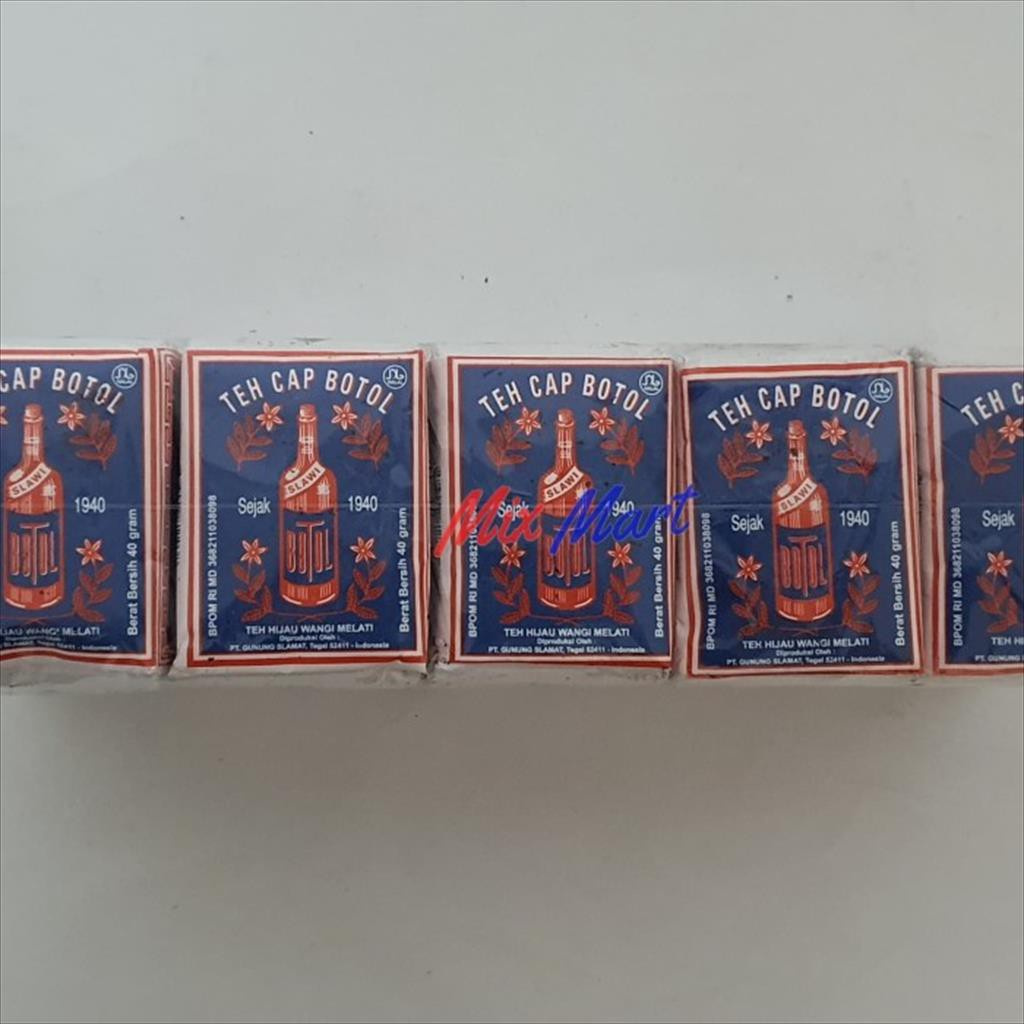 Jual Teh Cap Botol Biru 40 gram | Shopee Indonesia