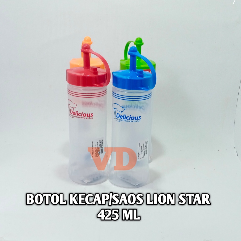 Jual Lion Star Botol Kecap 425 ml / Botol Saus 425 ml | Shopee Indonesia