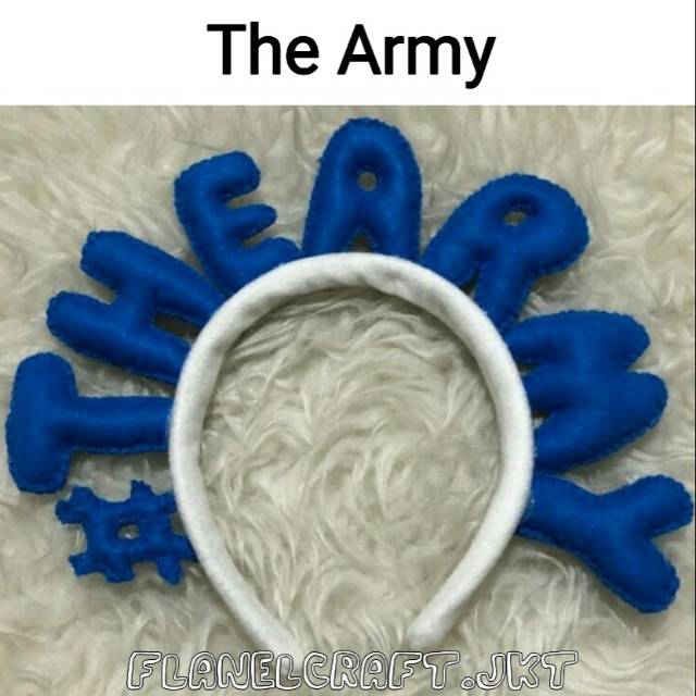 Jual Bando army fan aksesoris bts bangtang sonyeondan kpop korea ...