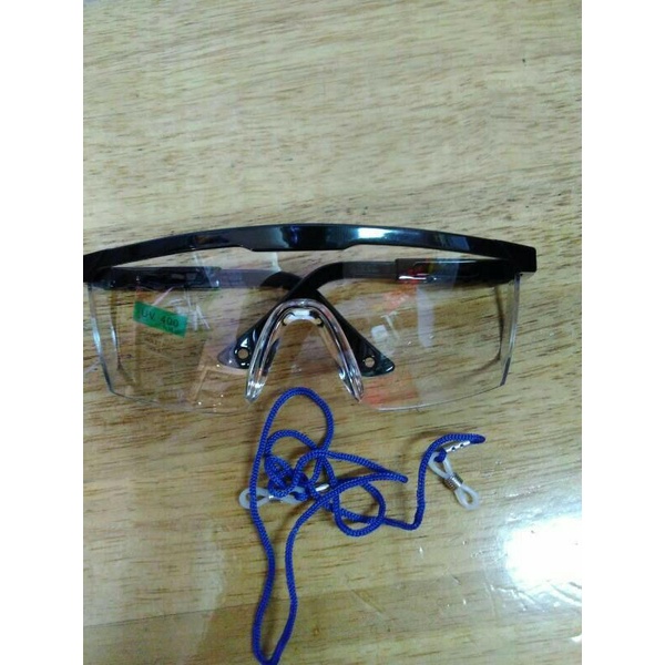Jual Welding Goggles Kacamata Las Clear Kotak Merk Besafe Free Tali ...