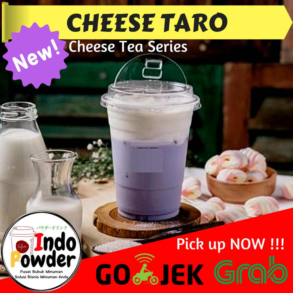 Jual CHEESE TARO Bubuk Minuman Rasa Taro 1 Kg / Bubuk Minuman Cheese ...