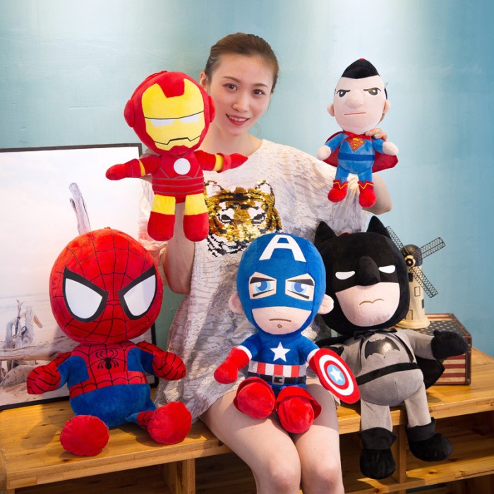 Jual BONEKA PLUSH MODEL AVENGERS SPIDERMAN UNTUK HADIAH XQ460 | Shopee ...
