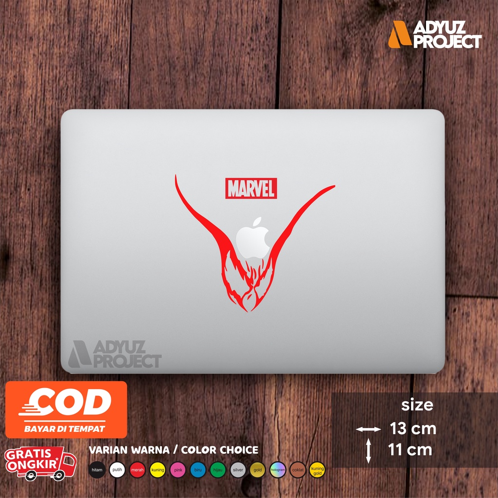 Jual VENOM MARVEL Sticker Cutting Mcbook/Laptop HP Mobil Motor dan ...