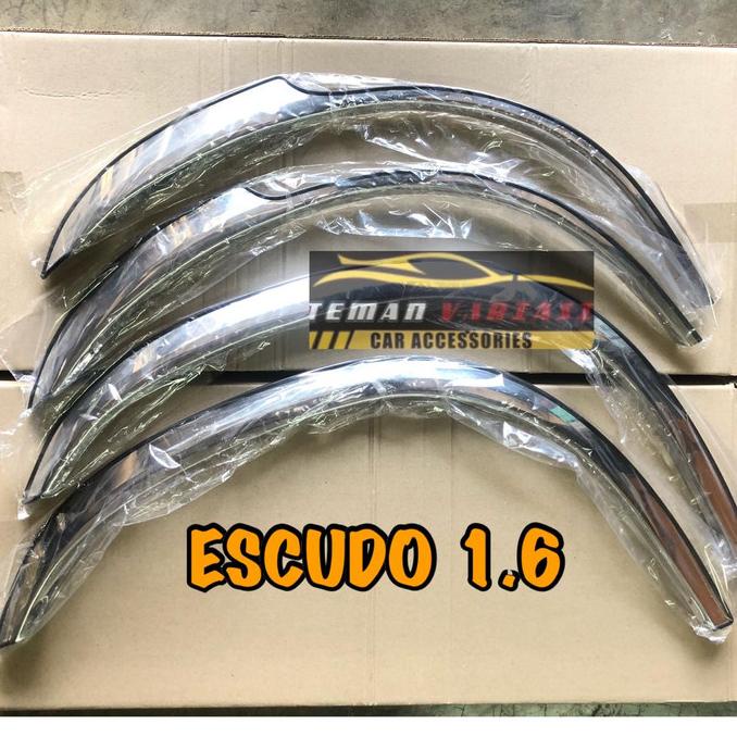 Jual List Lis Atas Ban Fender Trim Over Fender Trim Mobil Escudo 1.6 ...