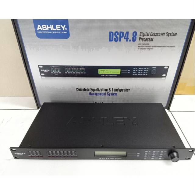 Jual MANAGEMANT SPEAKER ASHLEY DSP 4.8 ORIGINAL WARNA HITAM | Shopee Indonesia