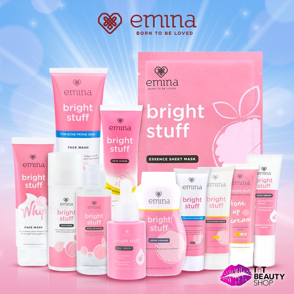 Jual Emina Bright Stuff SERIES | Bright Stuff Acne Series | TnT Beauty ...