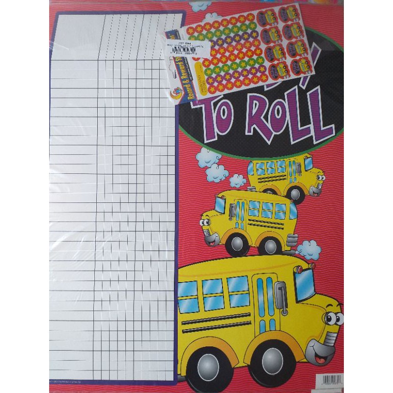 Jual Ready to Roll Chart and Sticker Pack | Shopee Indonesia