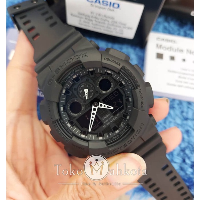 Jual CASIO G-SHOCK GA-100-1A1DR / GA100 1A1 | Shopee Indonesia