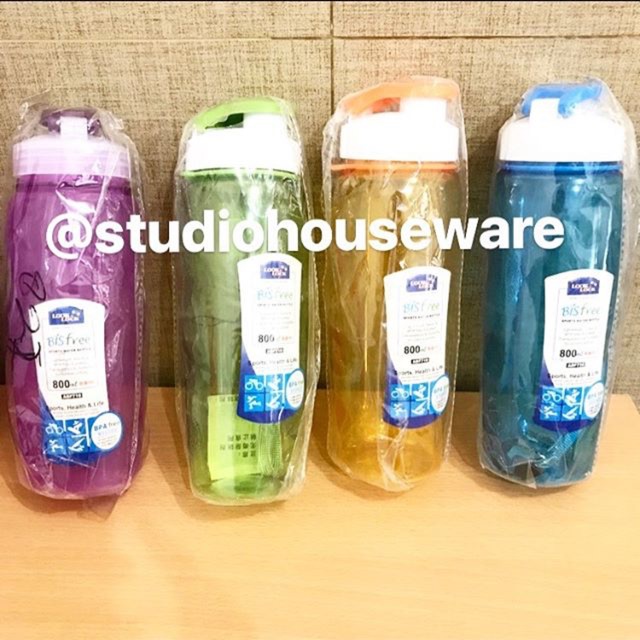 Jual Botol Air Minum Warna Look n Lock 800 ml | Shopee Indonesia