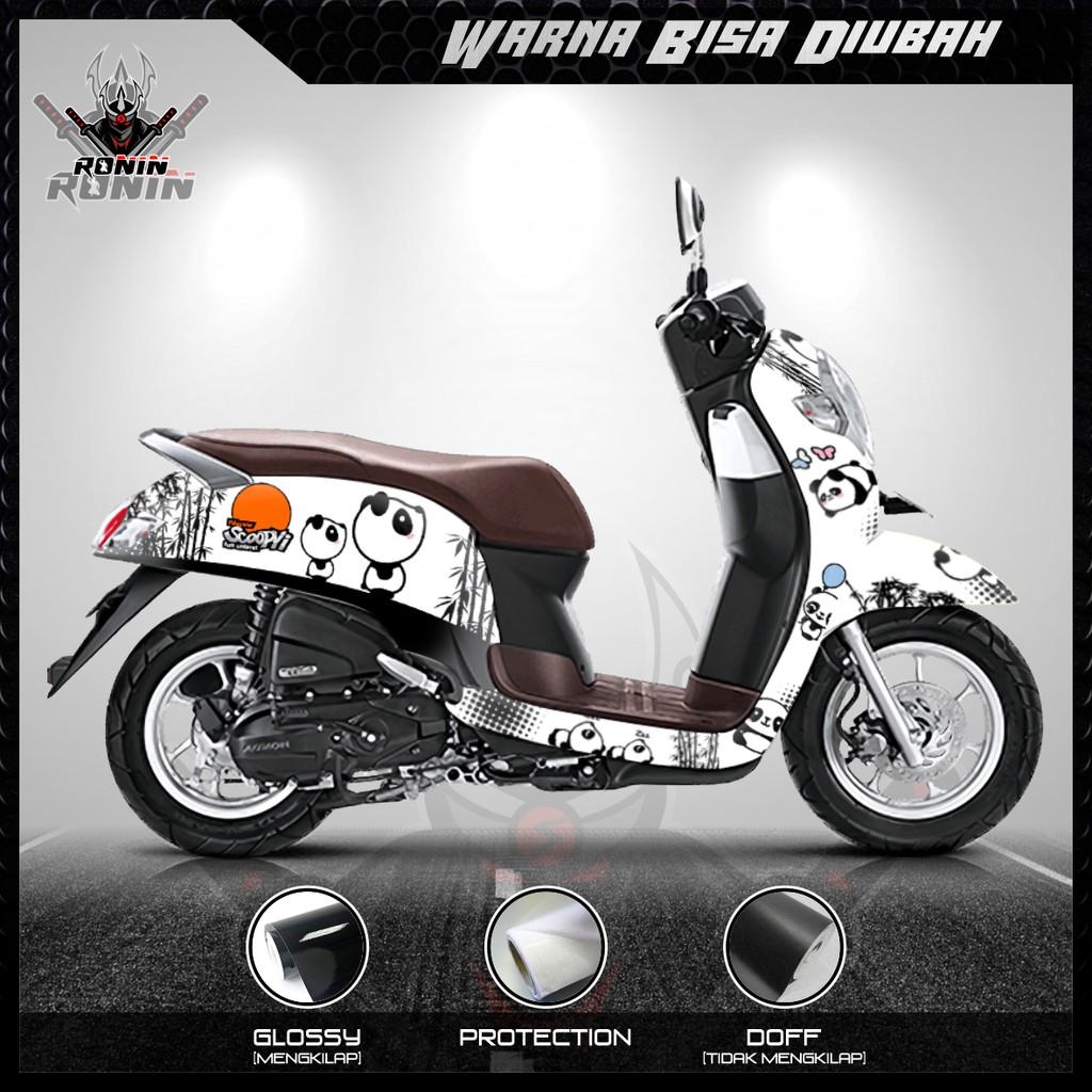 Jual Sticker Decal Full Body Scoopy FI, New Scoopy FI, Scoopy V.3 ...