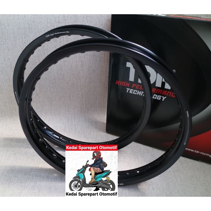 Jual Velg TDR WX Black Set 17 x 140 140 Warna Hitam | Shopee Indonesia