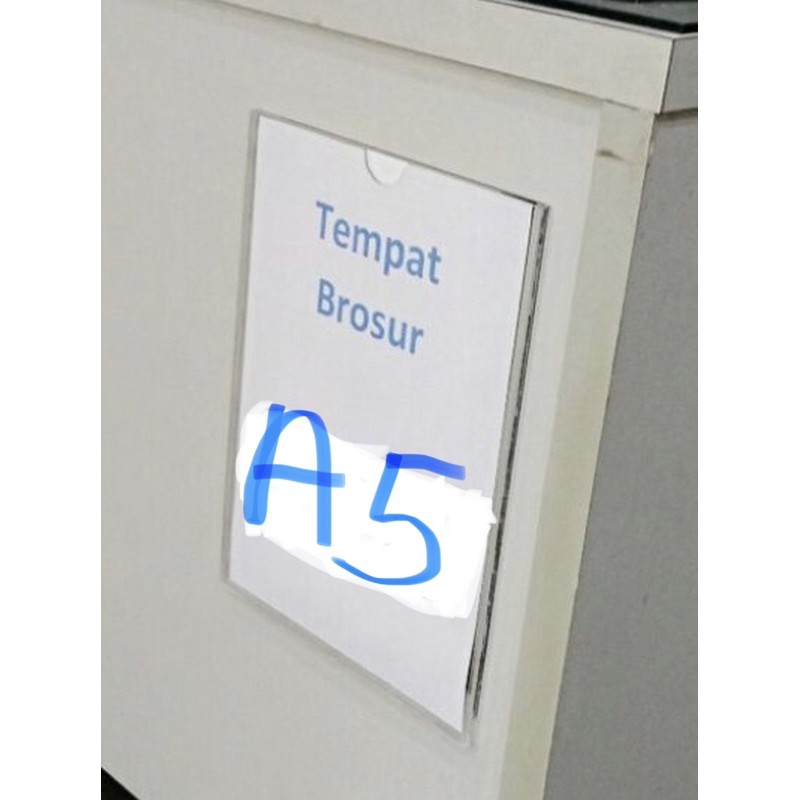 Jual acrylic akrilik frame list A5 21 x 15 cm 2mm | Shopee Indonesia