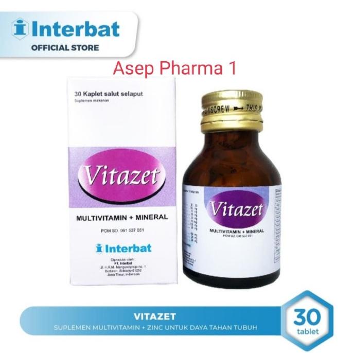 Jual vitazet multivitamin 30caps Lc | Shopee Indonesia