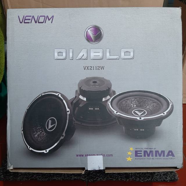 Jual Subwoofer VENOM VX2112W Subwoofer 12 inch VENOM GARANSI 1 TAHUN ...
