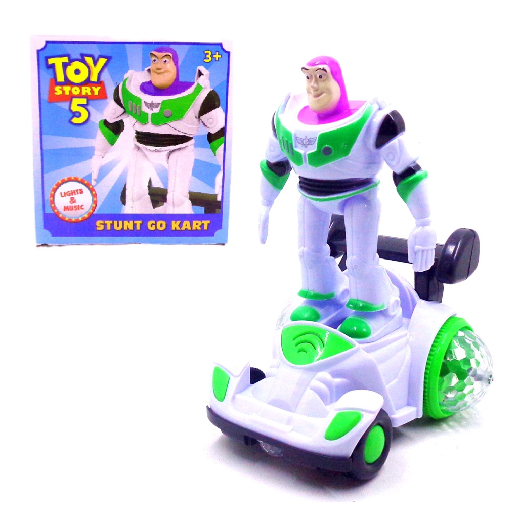 Jual Mainan Anak Stun Go Cart Buzz Lightyear-Mainan Mini Go Cart ...