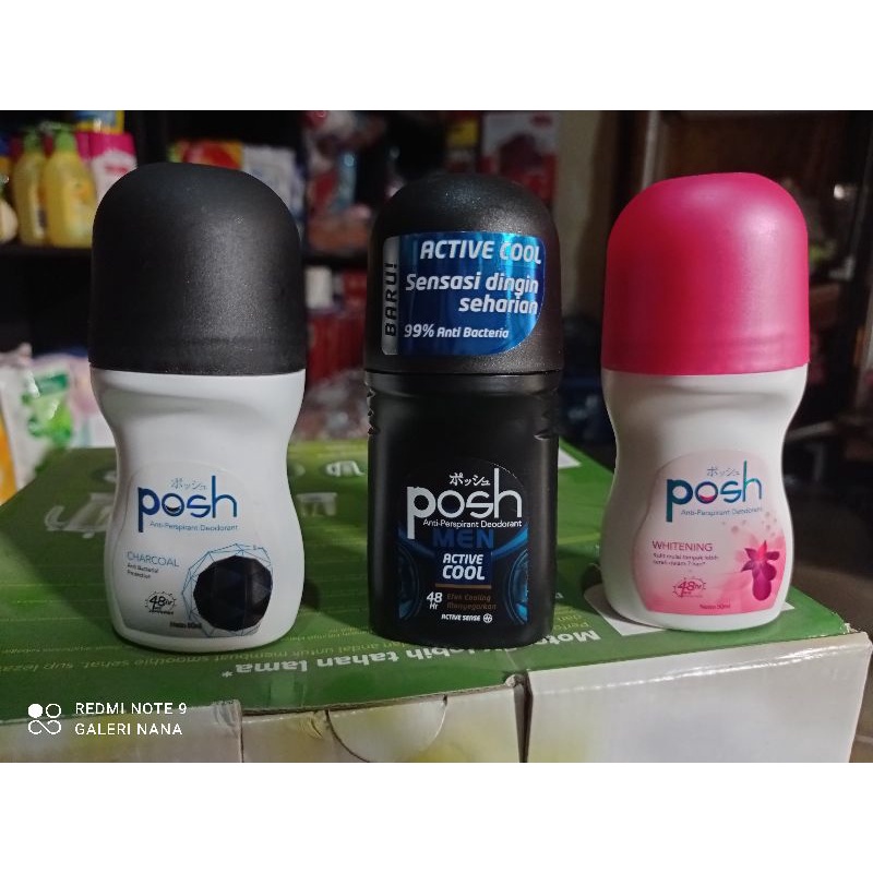Jual Posh Deodorant Roll 50ml | Shopee Indonesia