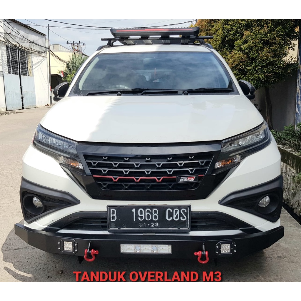 Jual front grill all new rush GR sport hitam | Shopee Indonesia