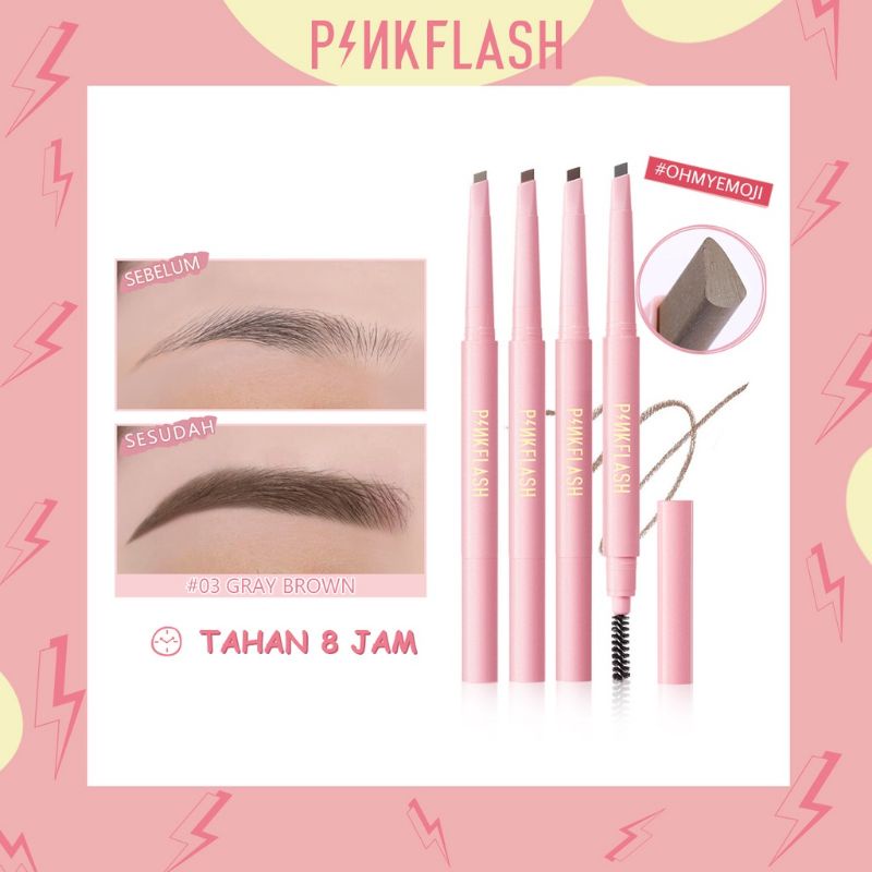 Jual PinkFlash Waterproof Auto Eyebrow Pencil (Alis Matic) | Shopee ...