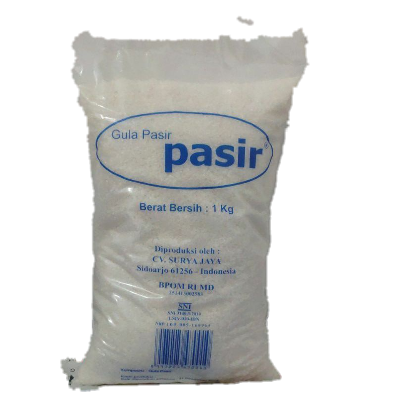 Jual Gula Pasir Gula Lokal Surya Jaya 1kg | Shopee Indonesia