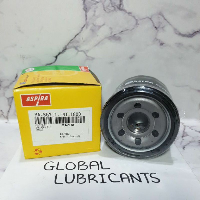 Jual Filter Oli Aspira Mazda 2 /3 /6 /CX3 /CX5 /MX5 Non Skyactiv ...