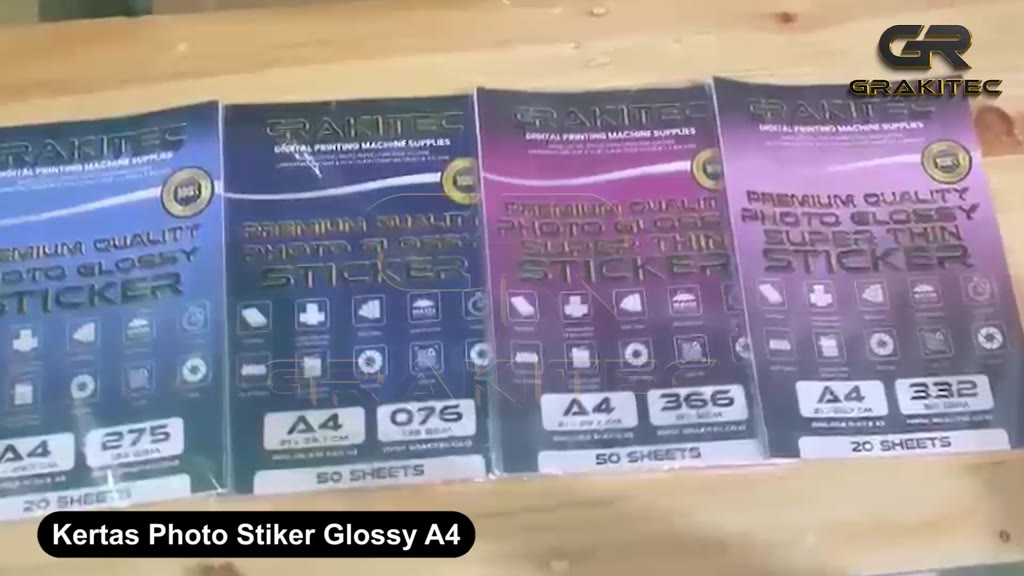 Jual Sticker Glossy Photo Paper A4 - Isi 50 Lembar Glossy Photo Sticker ...