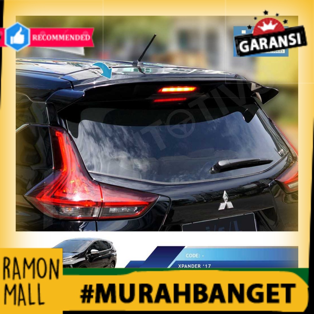 Jual PET best Mitsubishi Xpander Spoiler Model Original JSL Warna ...