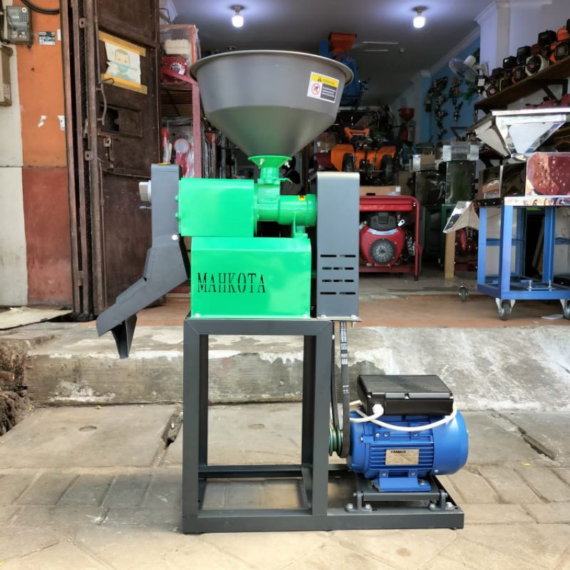 Jual Mesin giling padi mahkota kd.400 Mesin penggerak dinamo 2Hp 1Phase | Shopee Indonesia