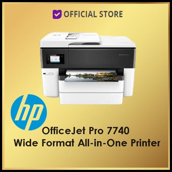 Jual Hp Officejet Pro 7740 Print Scan Copy Fax Printer A3 Wireless ...