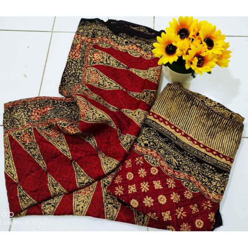 Jual KAIN BATIK CAP JUPRI PALEMBANG VISCOS SET SEMI SUTERA | Shopee Indonesia