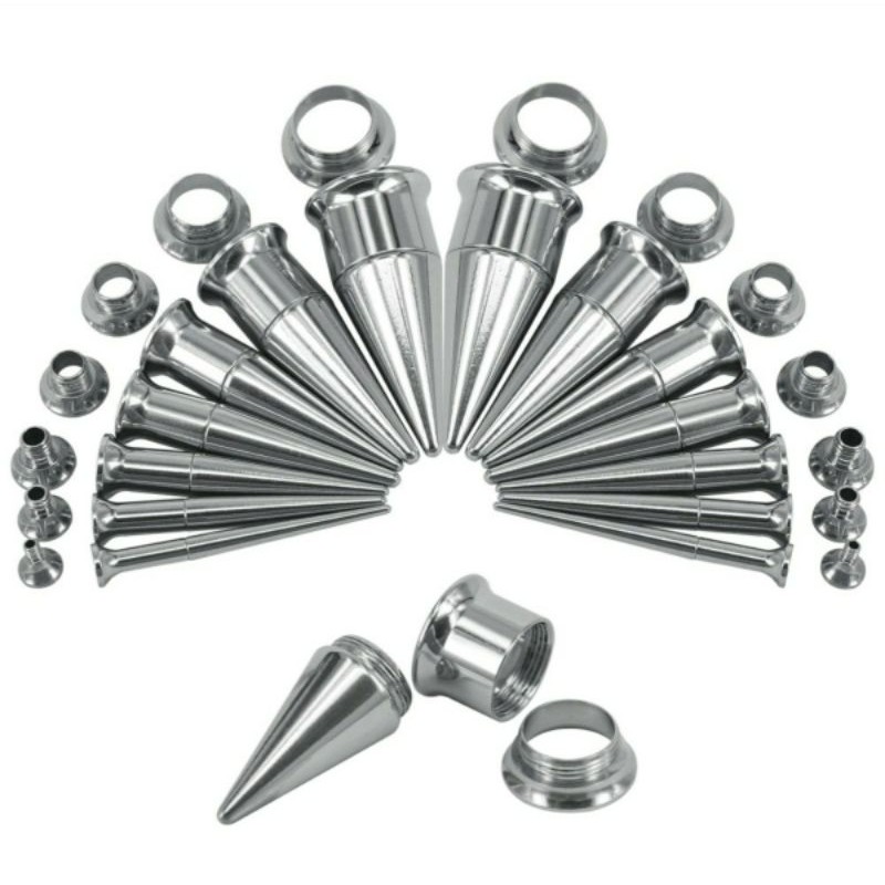 Jual 1PCS Set Anting PIERCING TAPPER PLUG TUNNEL Anting EARPLUG ...