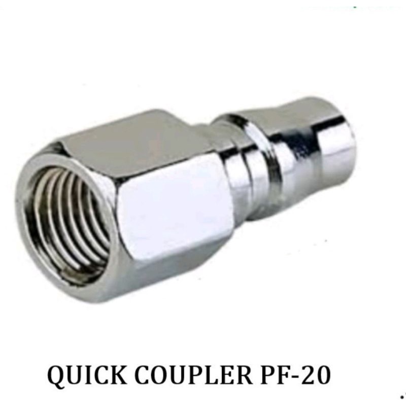 Jual QUICK COUPLER PF 20 SAMBUNGAN SELANG COMPRESOR PF 20 | Shopee Indonesia