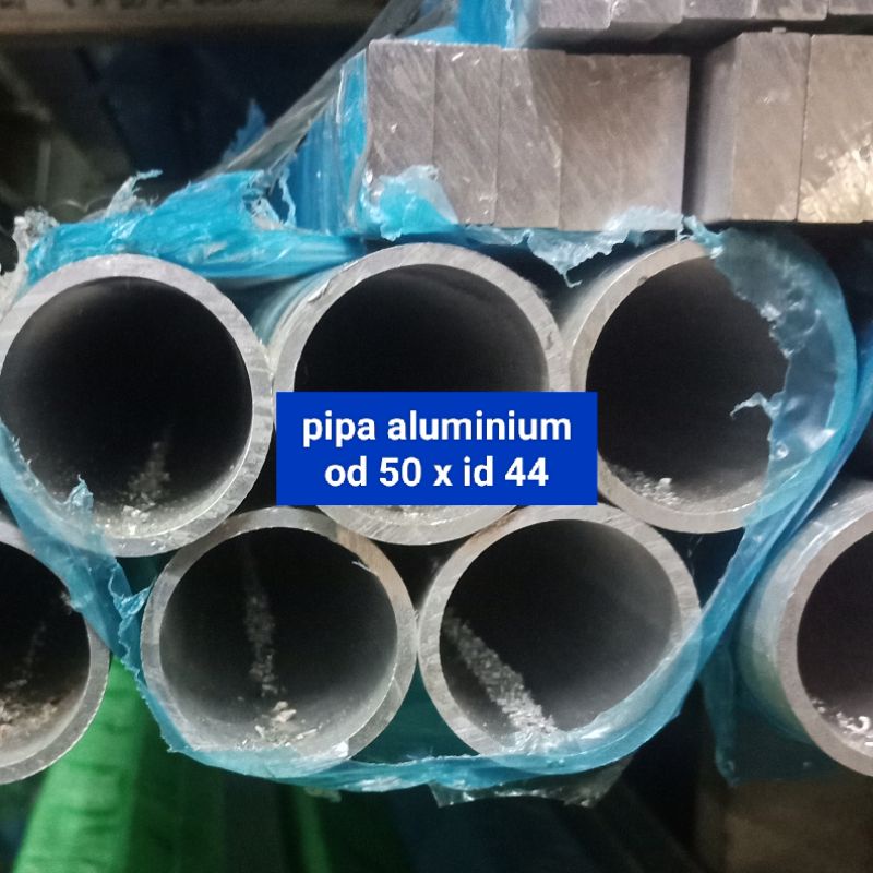 Jual Pipa Aluminium od 50 x id 44 / pipa alumunium harga per 10cm ...