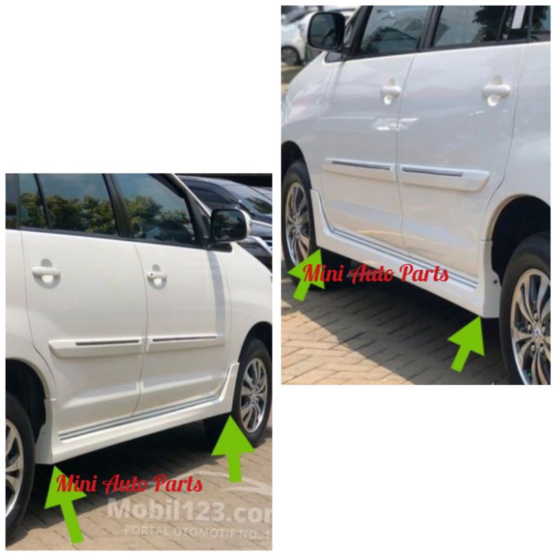 Jual SIDESKIRT Side Skirt TRISPLANG Innova V Luxury ORIGINAL | Shopee ...
